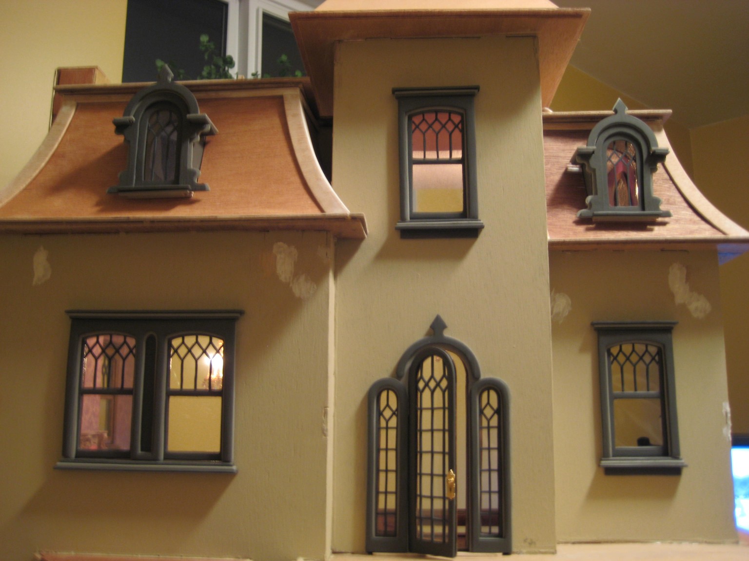 Cynthia's Minilife: Dormer Windows and French Door